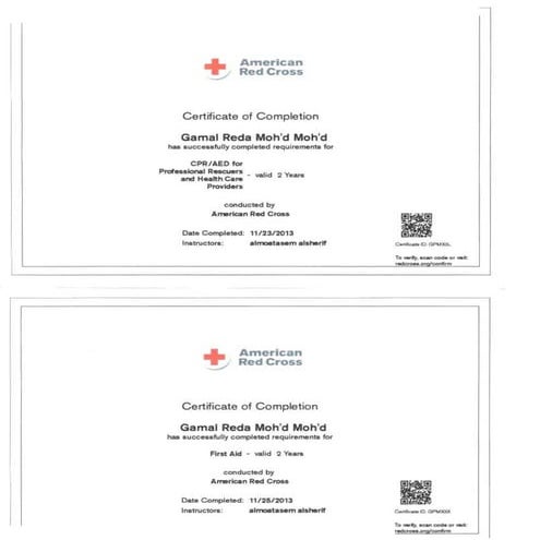 First aid - Red cross | PDF