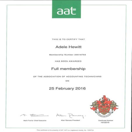 AAT Membership | PDF