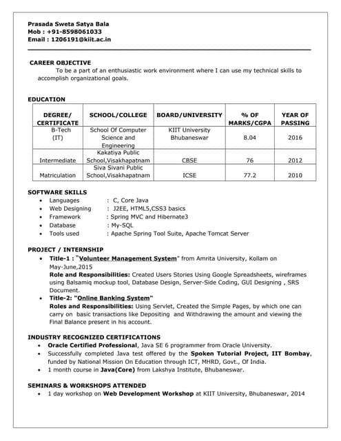 prasanna resume final | DOC