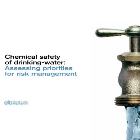 Guidelines for Drinking water Quality 4th Edition World Health ...
