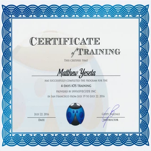 iOS Certificate | PDF