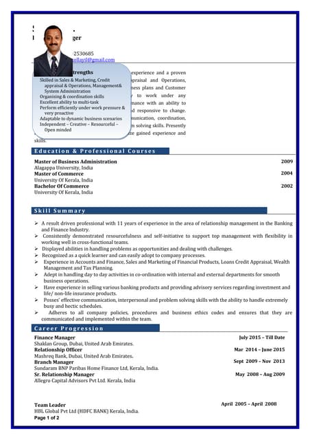 Pankaj Chandnani | DOC | Business | Business and Finance