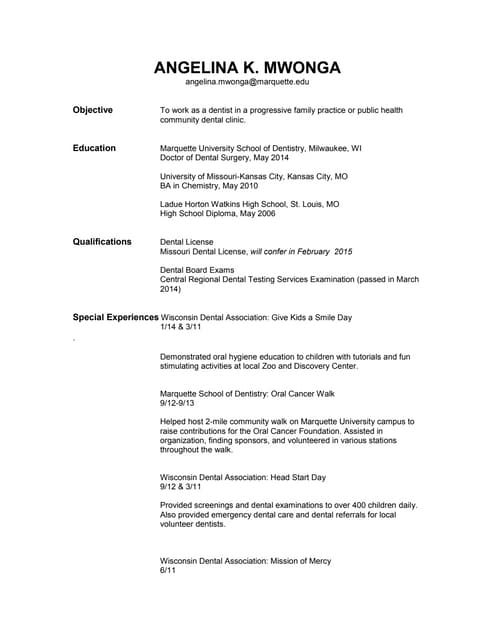 up to date resume | PDF