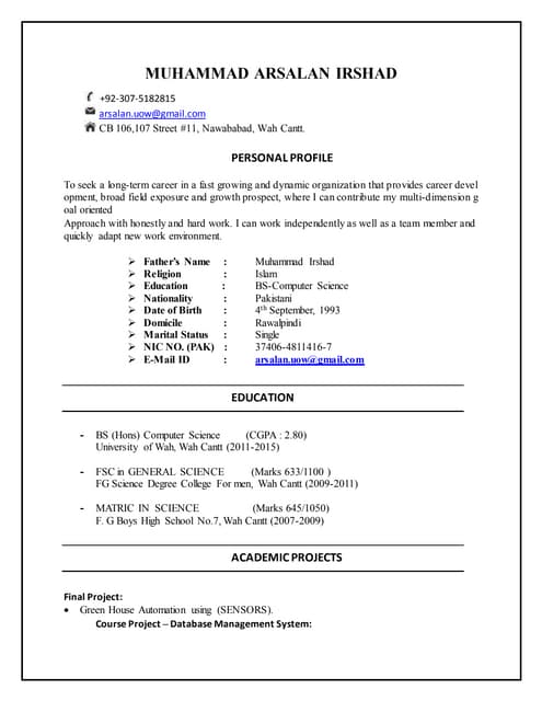 Basant Resume1 | PDF