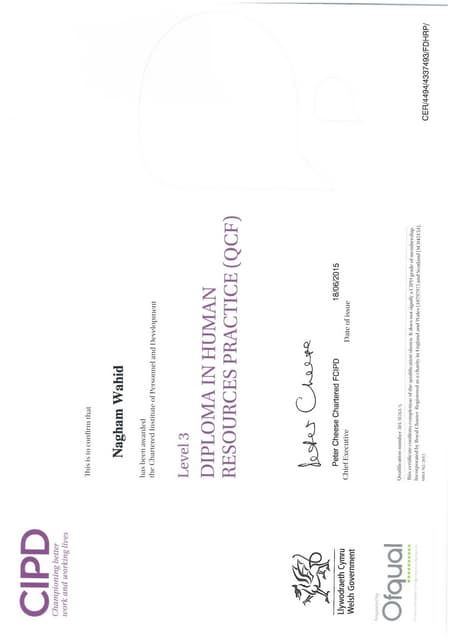 CIPD Certification | PDF