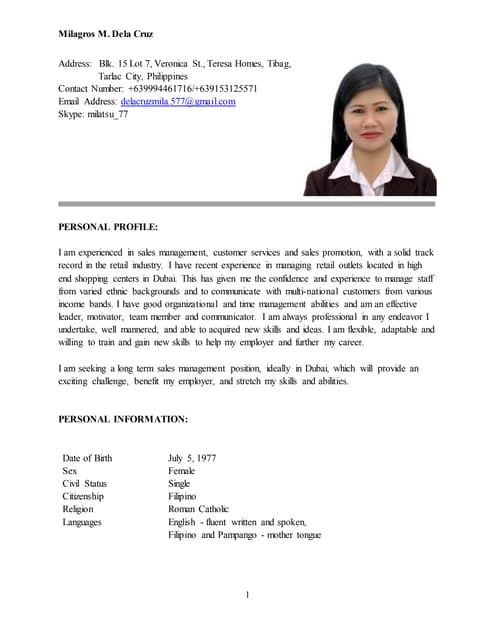 kit's resume' 2016 CBA | DOC