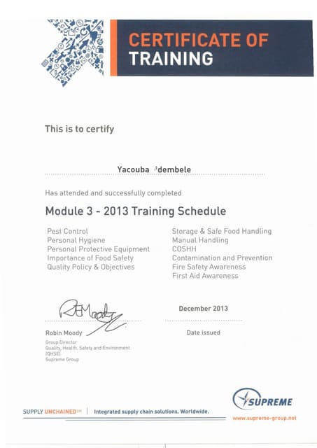 Quality-Safety Training | PDF