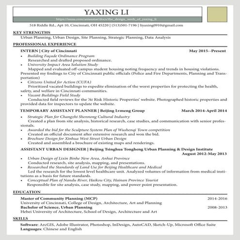 WEN ZHANG-Resume | PDF