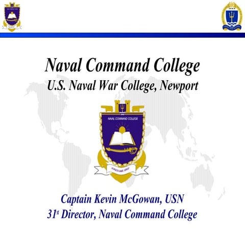 Naval Command College 2017 - overview | PPT