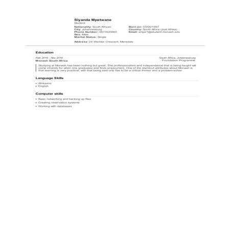 CurriculumVitae (3) | PDF