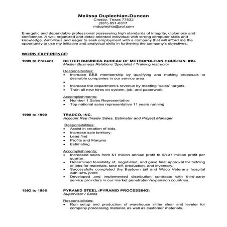 Resume-Melissa (1) | PDF