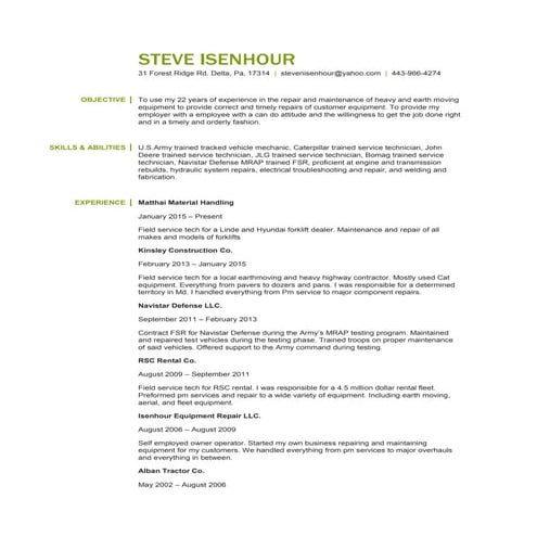 resume2 | PDF