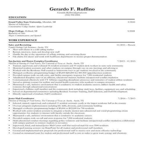 Resume - Tracy R Benner | PDF