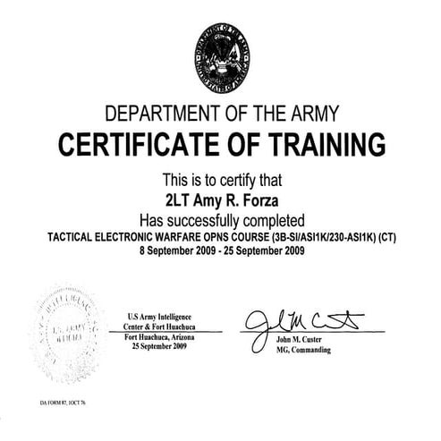 FDO Certificate | PDF