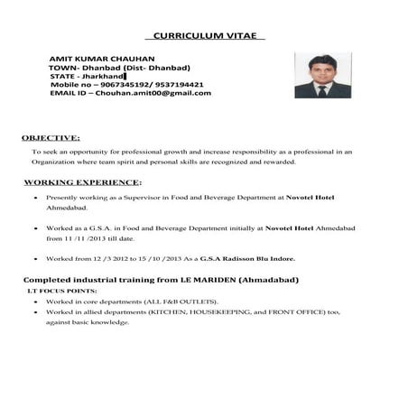 amit chouhan-1 | DOC | Business Administration | Business