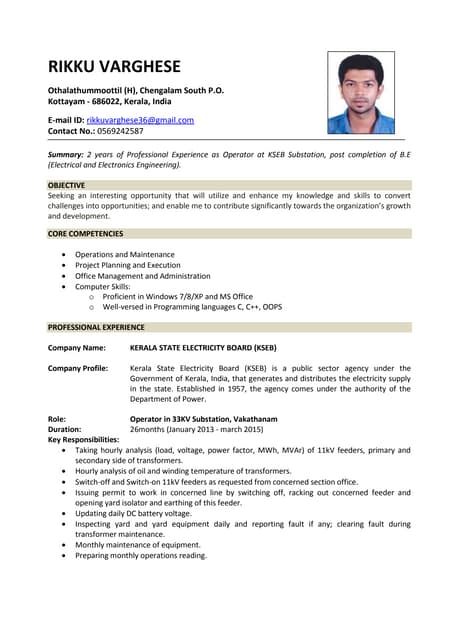 MITHUN PATEL( CV ) | PDF