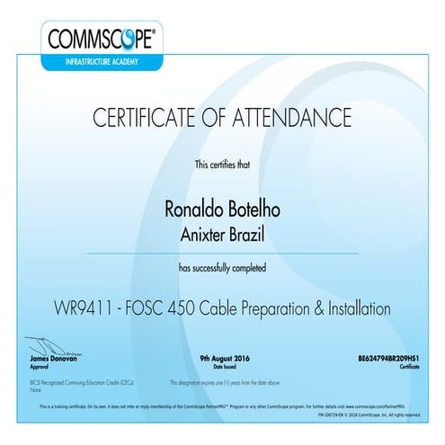 cert-commscope-2 | PDF
