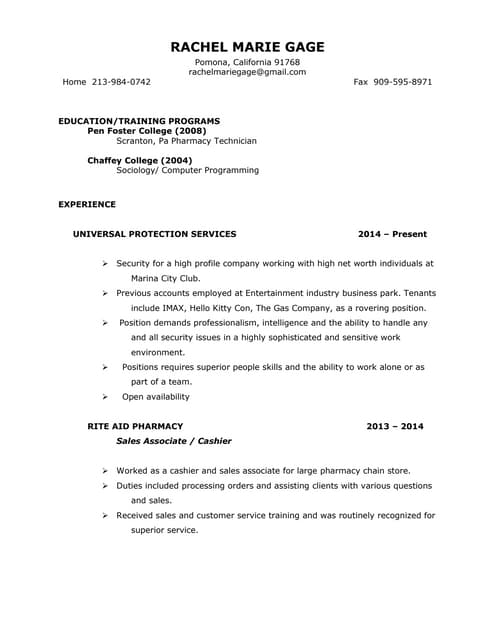 Duvall Resume | PDF