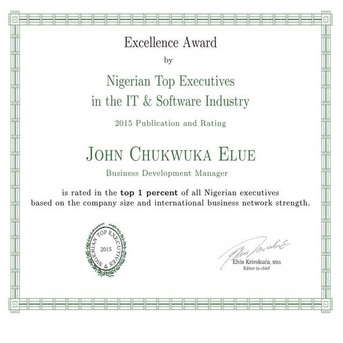 Excelence Award | PDF