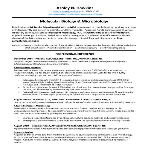 Revised Resume | PDF