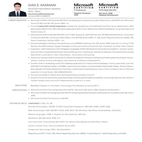 Ziad Resume_New | PDF