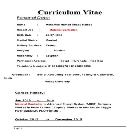 Material Controller | DOC