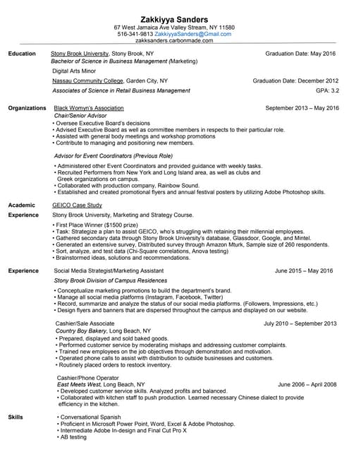 JB Resume August 2015 | DOC