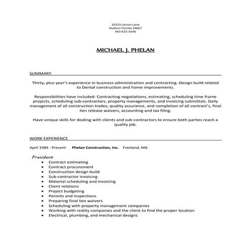 Mikes_resume | DOCX