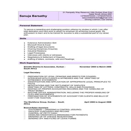 Sanuja CV | DOC