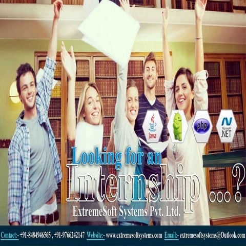 Internship for MCA 2015 | PPT