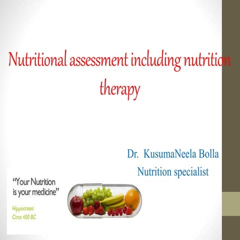 nutritional assessment and ABCD ASSESSMENTppt | PPTX
