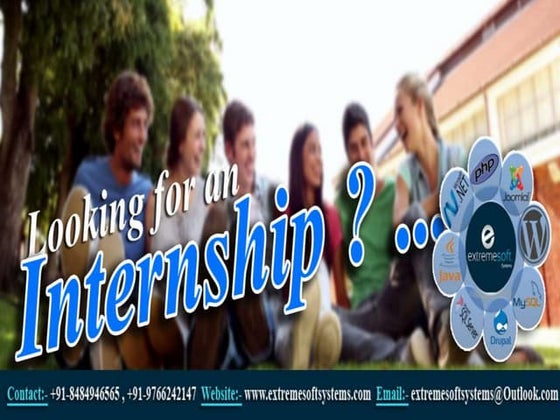 Internship for MCA | PPT