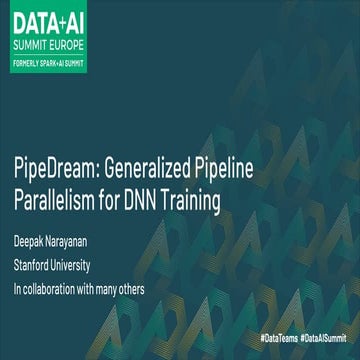 Generalized Pipeline Parallelism for DNN Training | PDF