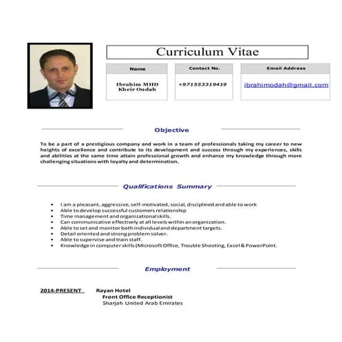 Ibrahim Oudah Resume | DOCX
