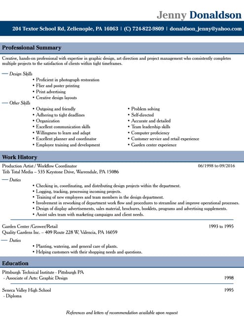 Sandy resume | DOCX