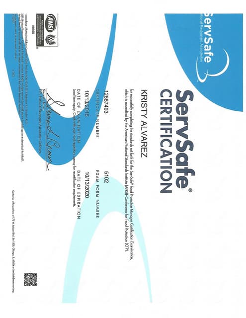 TABC Certification 2015 | PDF