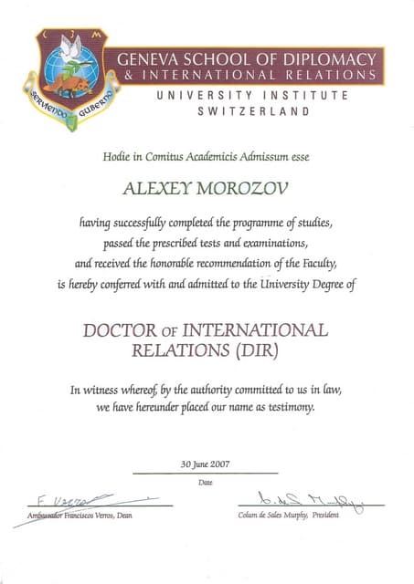 Le Rosey IB Bilingual | PDF | Professional School | Postgraduate Education