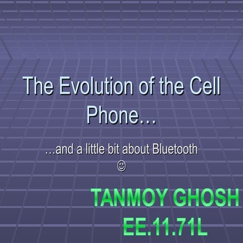 The Evolution of the Cell Phone | PPT