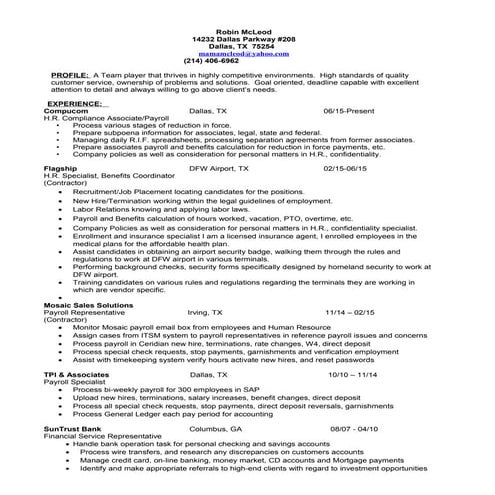 Lisa Resume | DOC