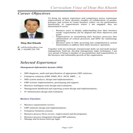 CV_Bui Khanh Diep [e]_v4 | PDF
