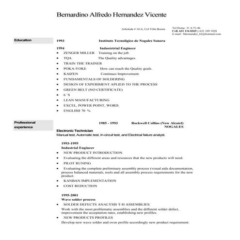 Eric Schornack Resume | PDF