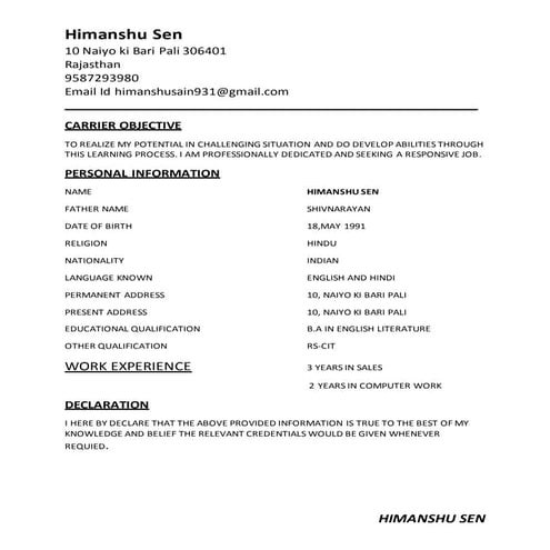 RESUME - Copy | DOCX