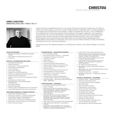 James Christou CV_KC | PDF