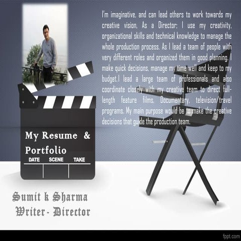 Director Sumit Ppt Ppt