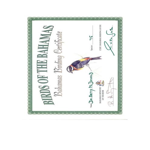 Microsoft Word - Dr Betty McDonald 's Birding 50 species of birds Cert ...