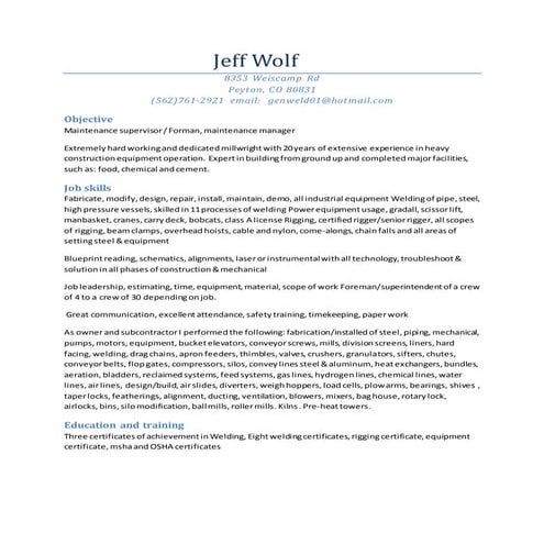 Jeff resume-2016 | DOCX