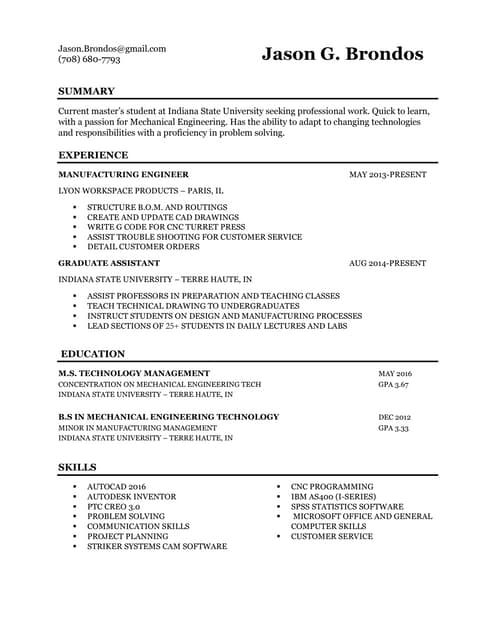 Resume 2017 | DOCX