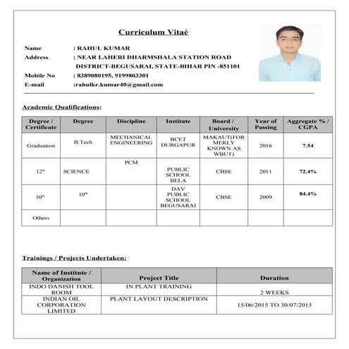 rahul resume (1)(1) | PDF