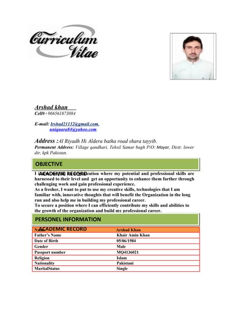 UMAR CV | DOCX