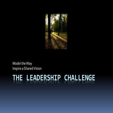The Leadership Challenge | PPTX